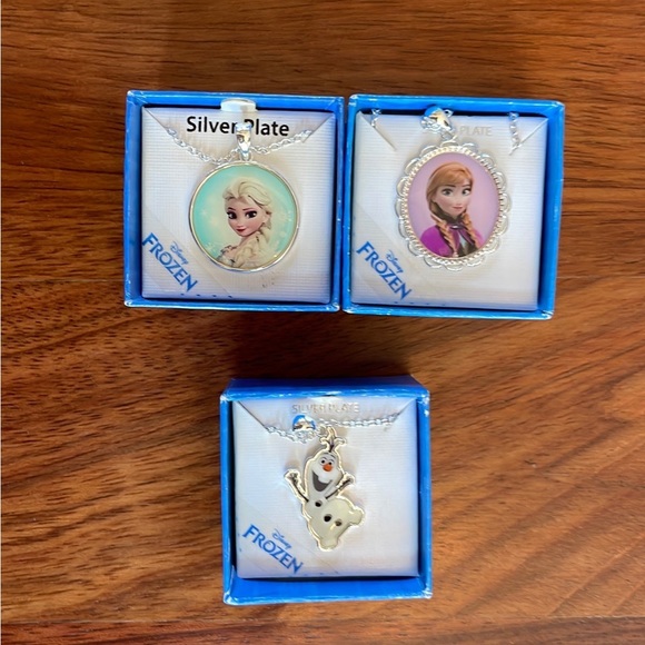Accessories | Elsa Anna And Olaf Frozen Necklaces | Poshmark